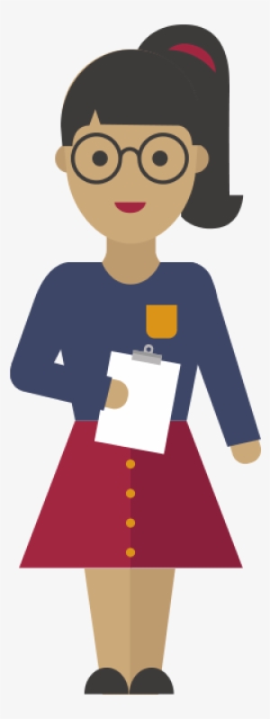 Maria - Millennial Cartoon Character Png PNG Image | Transparent PNG ...