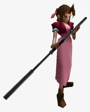 Aeris Ffvii Battle - Aeris Final Fantasy Vii PNG Image | Transparent ...