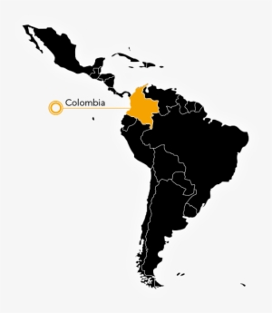 Cotton-top Tamarin Map - Cotton Top Tamarin Habitat Map PNG Image ...