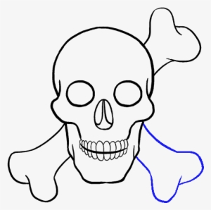How To Draw A Skull - Drawing PNG Image | Transparent PNG Free Download ...