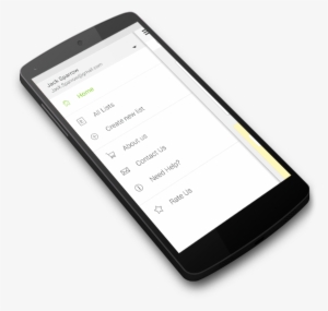 Android Menu - Mobile App News Template PNG Image | Transparent PNG ...