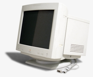 Apple Colorsync - Old Model Computer Monitor PNG Image | Transparent ...