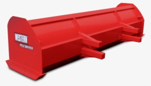 Western® Pile Driver™ Pusher Plow - Loader PNG Image | Transparent PNG ...