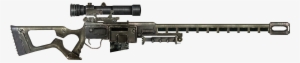 Sniper Rifle - Fallout 3 Sniper Rifle PNG Image | Transparent PNG Free ...