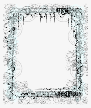 Steampunk Frame Png - Steampunk Border Png Transparent PNG Image ...