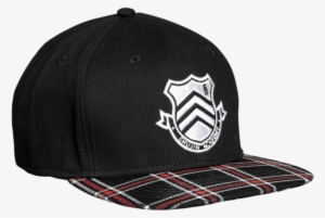 Persona 5 Shujin Academy Plaid Snapback Cap - Baseball Cap PNG Image ...