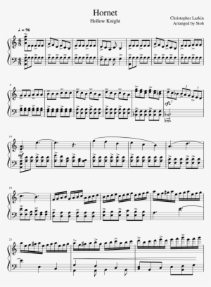 Hornet Sheet Music Composed By Christopher Larkin Arranged - Iziz Cantina PNG Image ...