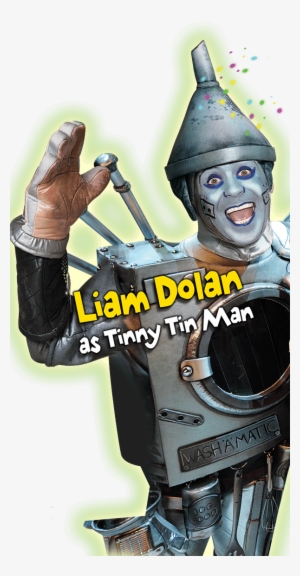 Liam Dolan As Tinny The Tin Man - The Tin Man PNG Image | Transparent ...