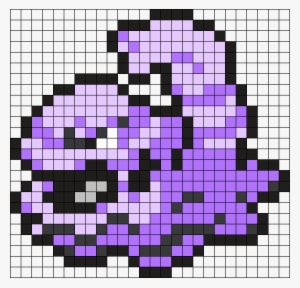 Mew Pokemon 8 Bit Perler Bead Pattern / Bead Sprite - Pixel Art Pokemon ...