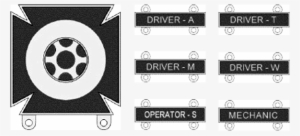 Driver And Mechanic Badge - Army Mechanic Badge PNG Image | Transparent ...