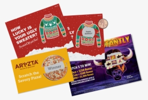 Custom Printed Scratch Off Cards - Scratch Off Tickets Custom PNG Image ...