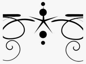 Decorative Line Black Clipart Underline - Fancy Lines No Background PNG ...