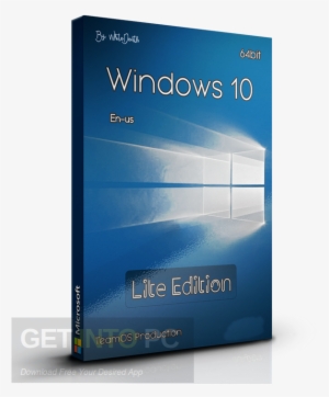 Windows 10 Lite Edition V4 X86 2017 Free Download - Windows 10 PNG ...