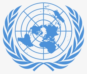 Un Logo Black - United Nations Logo Black And White PNG Image ...
