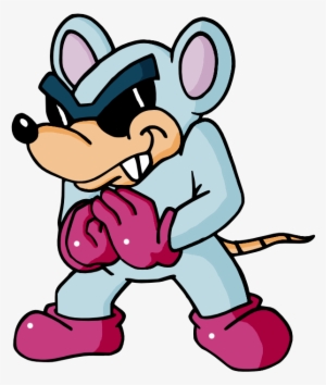 Mushroom World War - Mouser From Mario PNG Image | Transparent PNG Free ...