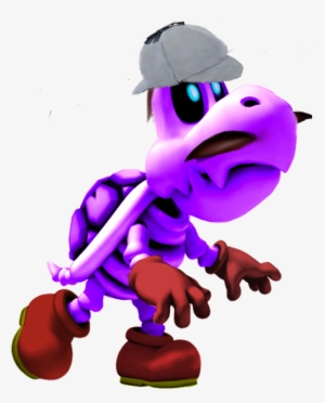 Detective Bones - Dry Bones Mario PNG Image | Transparent PNG Free ...