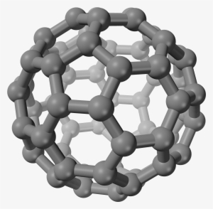 Buckminsterfullerene 3d Balls - Carbon Sphere Molecule PNG Image ...