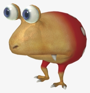 With Red Spots Its Juvenile Bulbars That Hunt With - Red Bulborb PNG ...