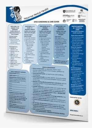 Edinburgh Postpartum Depression Scale Screening And - Edinburgh ...