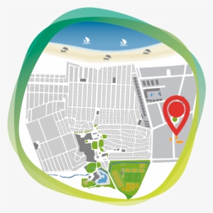 Accomodation Map - El Delfin Verde PNG Image | Transparent PNG Free ...