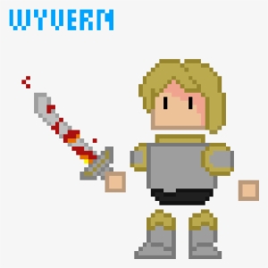 Small Armor Knight - Pixel Art Knight PNG Image | Transparent PNG Free ...