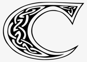 Celtic C - Celtic Knot Letter C PNG Image | Transparent PNG Free ...
