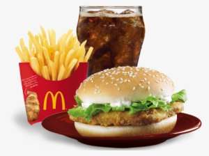 Mcchicken Sandwich - Quarter Pounder With Cheese Combo PNG Image ...