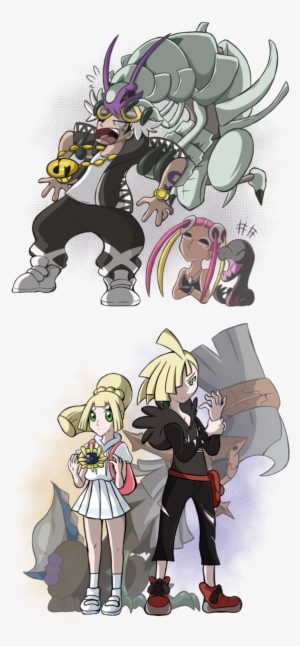 Pokemon Team Skull Guzma PNG Image | Transparent PNG Free Download on ...