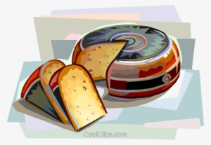 Dutch Cheese Royalty Free Vector Clip Art Illustration - Illustration ...