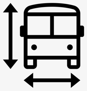 Bus Size Icon - Gravitational Force And Tension Force PNG Image ...