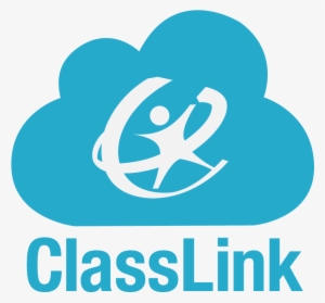 Classlink Logo White & Blue Png Vertical - Classlink App PNG Image ...