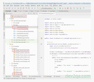 Android Checkbox Example Project Files Structure - Injury PNG Image ...