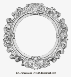 Overlay, Png, And Edit Image - Silver Frame Oval PNG Image ...