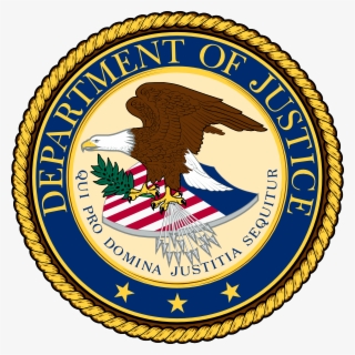 Doj Seal Generic - Us Department Of Justice Logo PNG Image ...