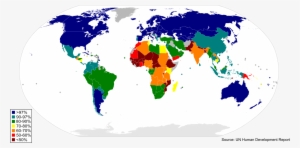 World Literacy Map Unhd 07-08 - World Map PNG Image | Transparent PNG ...