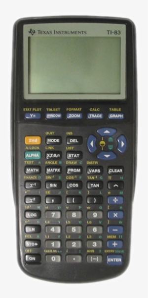 Graphing Calculator Clipart - Ti 83 Calculator PNG Image | Transparent ...