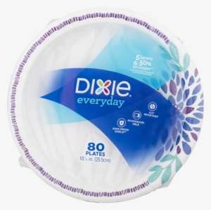 Dixie Everyday 6 7/8 Paper Plates - 58ct PNG Image | Transparent PNG ...