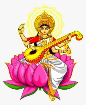 Shri Gayatri Ji Ki Aarti - Saraswati Ji PNG Image | Transparent PNG ...