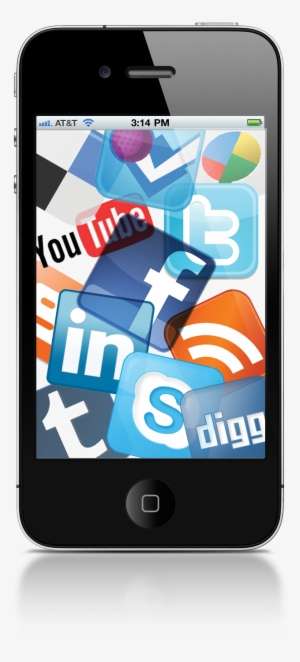 Sosial Integration - Mobile Social Media Png PNG Image | Transparent ...