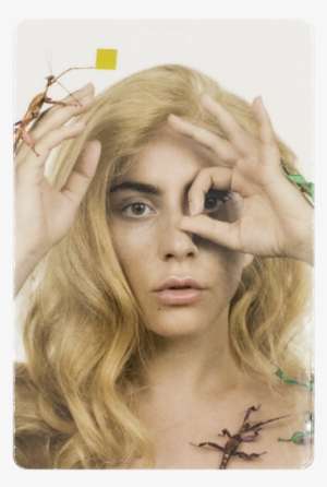 Lady Gaga Clear Pocket White Hoodie - Lady Gaga Bugs PNG Image ...