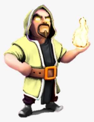 Fireball Wizard Coc Clipart