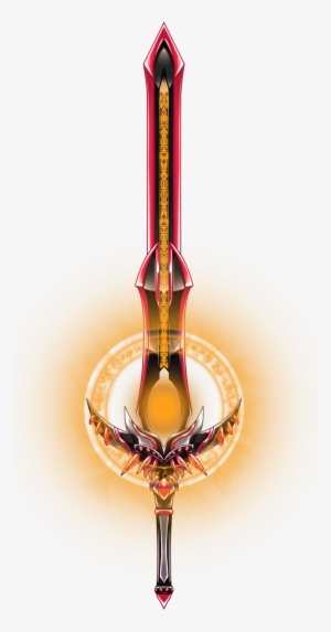 Crimson Lotus, Sword Form W/ Circle - Sword PNG Image | Transparent PNG ...