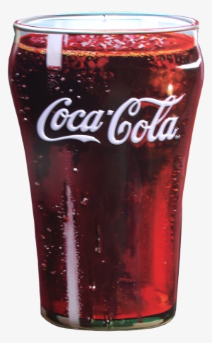 Coke Glasss Die Cut Embossed Coca Cola Sign, Even The - Coca Cola In A ...