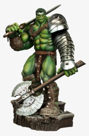 King Hulk Statue - King Hulk Premium Format - Sideshow Collectibles PNG ...