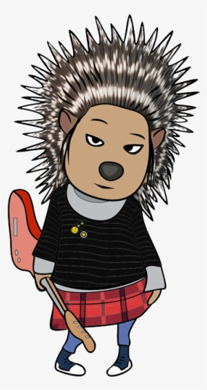 Sing From Ash - Girl Porcupine In Sing PNG Image | Transparent PNG Free ...