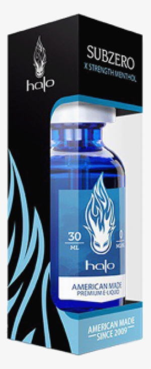 Halo American Made Premium - Halo Subzero E Liquid PNG Image ...