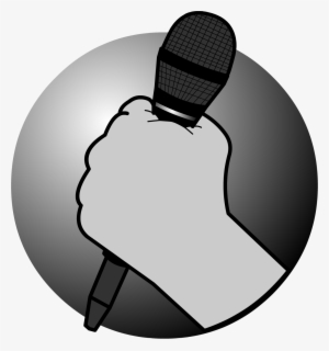 Hand With Mike Png PNG Image | Transparent PNG Free Download on SeekPNG