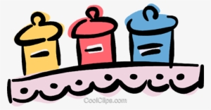 Spice Jars Royalty Free Vector Clip Art Illustration - Clip Art PNG ...