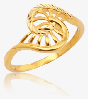 Stylish Spiral Gold Ring - New Stylish Gold Ring PNG Image ...