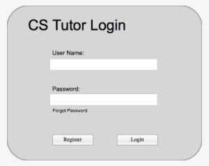 Figure 2 - 7 - 1 - The Empty Login Dialog - - User PNG Image ...